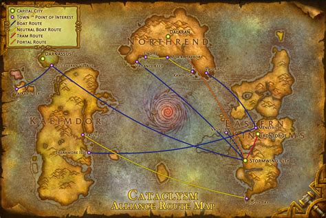 Cataclysm Travel Guide Wowpedia Your Wiki Guide To The World Of Warcraft