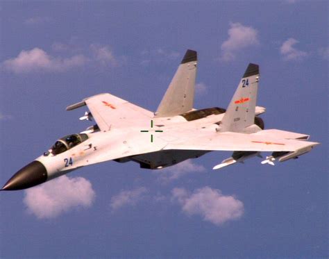Shenyang J 11 The Chinese Sukhoi Clone That Just Played Chicken With A