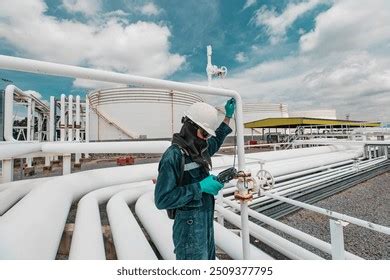 Male Worker Inspection Measurement Thickness Pipeline Stock Photo 2510115247 Shutterstock