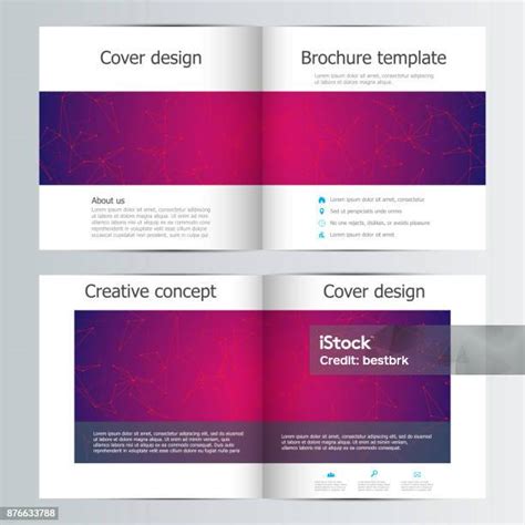 분자 입자와 원자의 구조와 브로슈어 서식 파일 광장 다각형 추상적인 배경입니다 약 과학 및 기술 개념입니다 벡터 일러스트 레이 션 0명에 대한 스톡 벡터 아트 및 기타