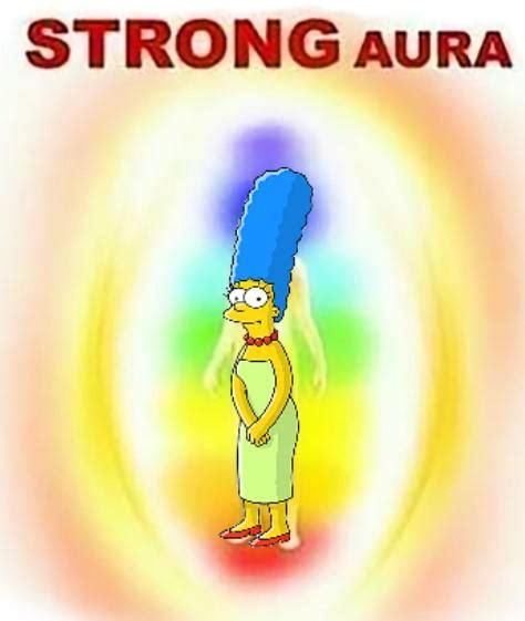 Marge Aura Weak Aura Vs Strong Aura Know Your Meme