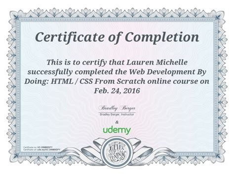 Htmlcsscertificate
