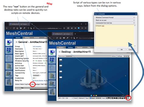 Meshcentral Ldap Scripts Drag And Drop Sqlite Commander Reports