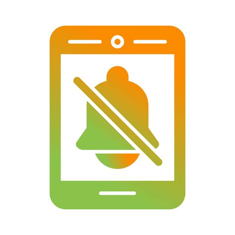 Bell Mute Vector Icon 16699203 Vector Art At Vecteezy