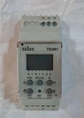 Selec Ts2m1 Weekly Timer Switch At ₹ 950piece Electrical Timer Switches In Bengaluru Id