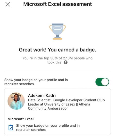 Microsoftexcel Excel Excelskills Microsoftexcel Dataanalyst Adekemi Kadri