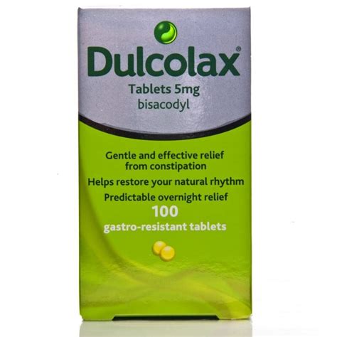 Buy Dulcolax 12 Years Plus 100 Tablets Chemist Direct