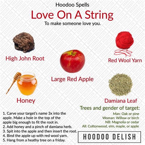 Hoodoo Spells Love On A String Artofit