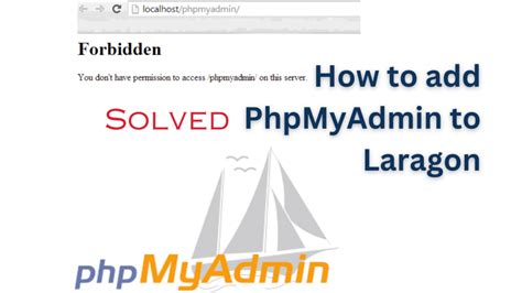 How To Add Phpmyadmin To Laragon Vnorm