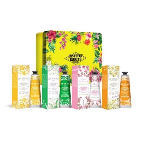 INSTITUT KARITE PARIS Jungle in Paris Hand Cream Gift Set 4 Pieces £21. ...