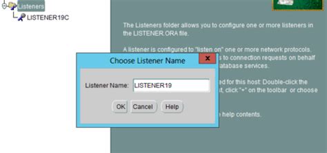 Create A Listener In Oracle Database 19c Alekciss Com