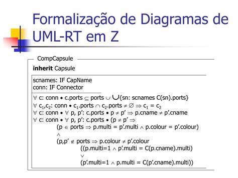 Ppt Uma Visão Em Csp Para Os Diagramas De Uml Rt Powerpoint