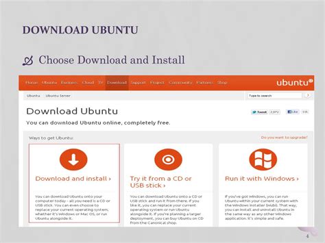 Ppt Install Ubuntu Powerpoint Presentation Free Download Id3137254