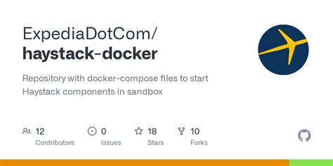 Github Expediadotcomhaystack Docker Repository With Docker Compose