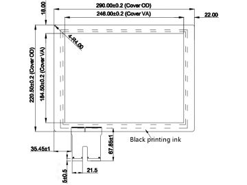 GT CTP Y121A 1 12 1 Capacitive Touch Screen 4 3 USB I2c Ips Interface Is Applied To Vehicle