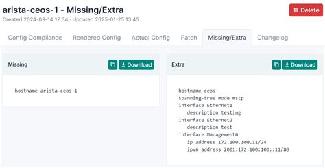 Collecting Diffs Netbox Config Diff Plugin