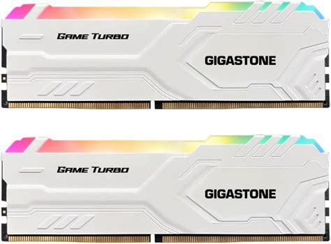 【rgb Ddr4 Ram】gigastone Game Turbo 16gb Kit 2x8gb Ddr4 3200mhz Pc4 25600 Cl 16 18 18 40 Intel