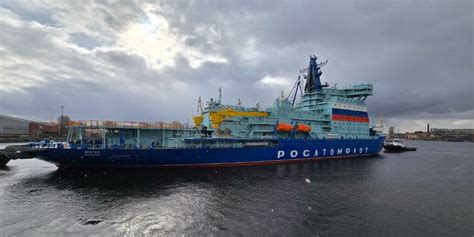 «Атомный ледокол Якутия закончил испытания и вышел в порт приписки