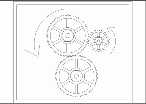 Gears In Autocad Download Cad Free 49 02 Kb Bibliocad