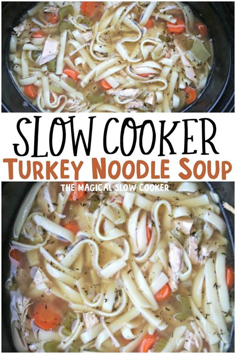 Use Up That Leftover Turkey With This Turkey Noodle Soup Recipe The