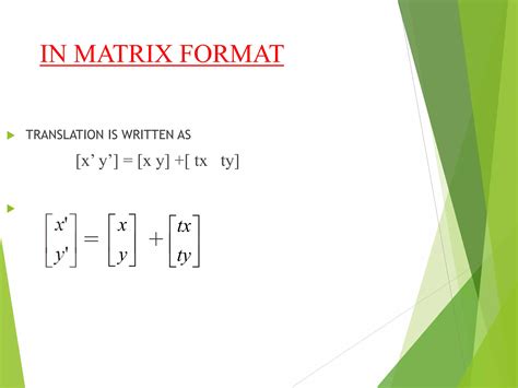 seminar on 2d transformation ppt