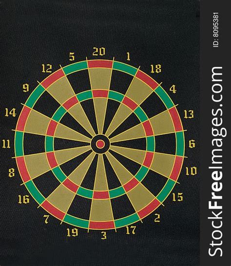 Dart Board Numbers Around Outside Free Stock Photos StockFreeImages