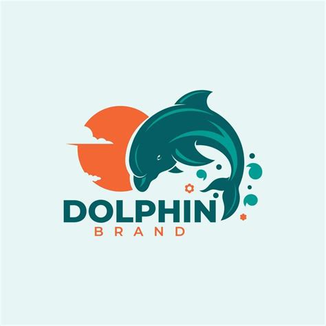 Dolphin Brand Logo 24078352 Vector Art At Vecteezy