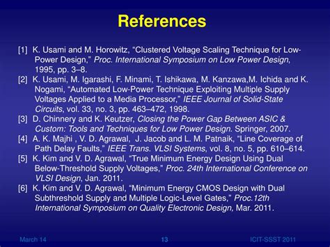Ppt Dual Voltage Design For Minimum Energy Using Gate Slack Powerpoint Presentation Id3110972