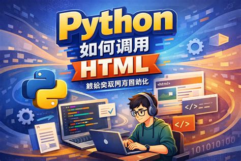Python 如何调用html