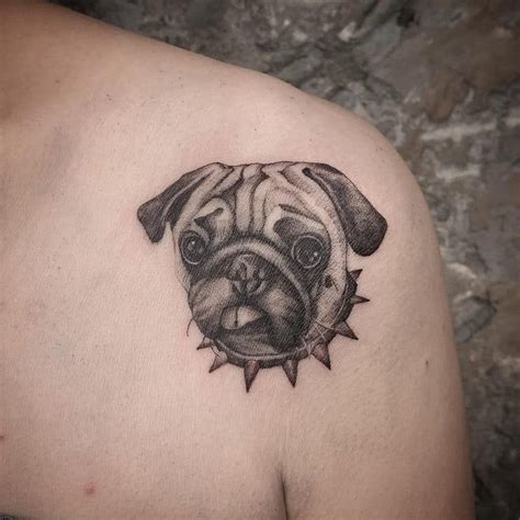 77 Cute Pug Tattoo Ideas