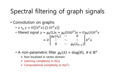 convolutional neural networks on graphs with fast localized spectral filtering ppt