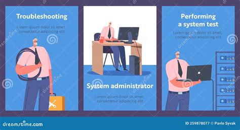 Sysadmin At Computer In Server Room With Storage Equipment Hardware