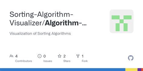 github sorting algorithm visualizer algorithm visualizer