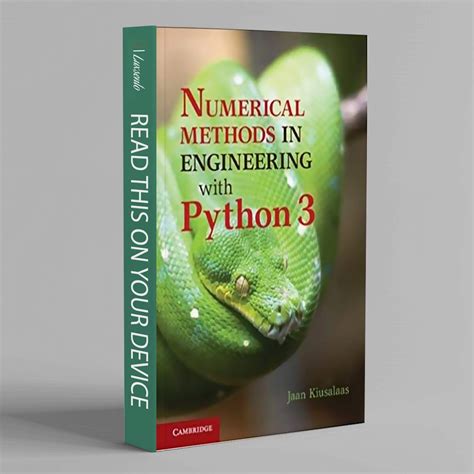 Numerical Methods In Engineering With Python 3 3rd Edition For A Comprehensive Guide