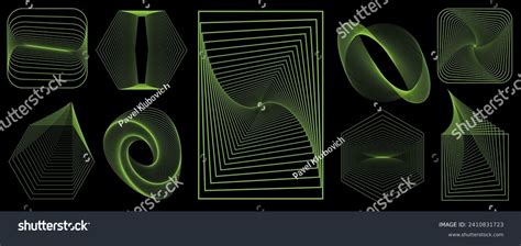 모양과 격자가 있는 Brutalist 추상 기하학 스톡 벡터로열티 프리 2410831723 Shutterstock