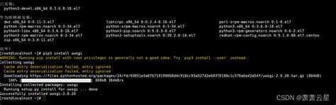 flask nginx uwsgi centos超详细部署教程 flask nginx uwsgi centos csdn博客