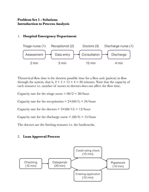 PS Solution Problem Set Solution Problem Set Solutions Introduction To Process Analysis