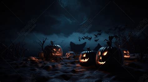 배경 텍스트 또는 메시지를 위한 충분한 복사 공간을 갖춘 으스스한 할로윈 테마 3d 렌더링 묘비 배경 할로 배경 무서운 배경 이미지 Hd 묘비 할로 무서운 배경