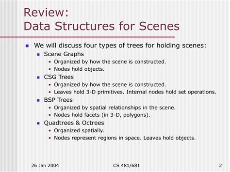 Ppt Implementing Scene Graphs Csg Trees Powerpoint Presentation