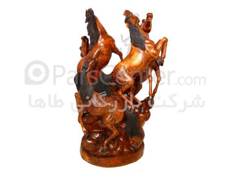 گله اسب 5 تایی صنایع دستی تک اندونزی محصولات صن