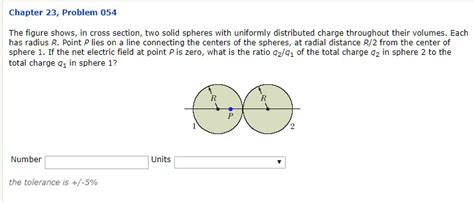 SOLVED Chapter 23 Problem 054 The Figure Shows In Cross Section Two