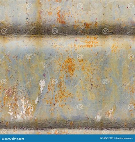 Seamless Texture Of Rusty Armor Stock Image Image Of Industry Roof 305492795