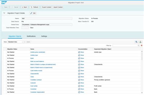Migrate Your Data Fiori Ltmc Migration Cockp Sap Community
