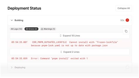 Deployment Logs Filtering Now Available Vercel