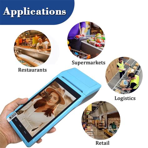 Android Pda Pos Terminal Handheld Receipt Printer 58mm Barcode Scanner Bluetooth Thermal Receipt