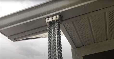 Why Use A Rain Chain Instead Of A Gutter Downspout Why Rain Chains Are
