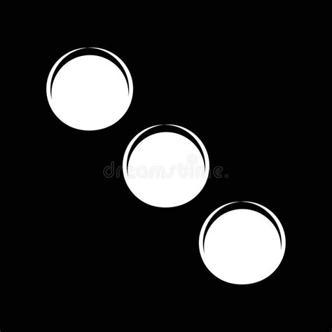 Circle Vector Logo Illustration Stock Vector Illustration Of