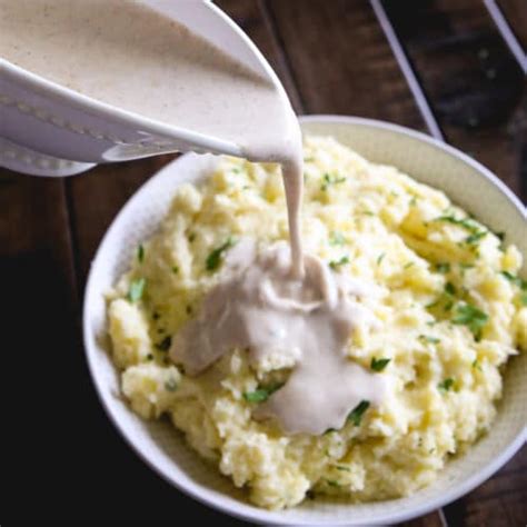Classic Mashed Potatoes And Gravy All The Kings Morsels
