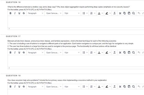 Solved What Is The Difference Between A Shallow Copy And A