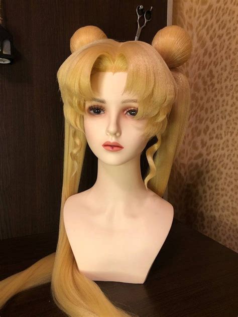 Sailor Moon Wig Blonde Wig Anime Wig Cosplay Wig Usagi Wig Wig